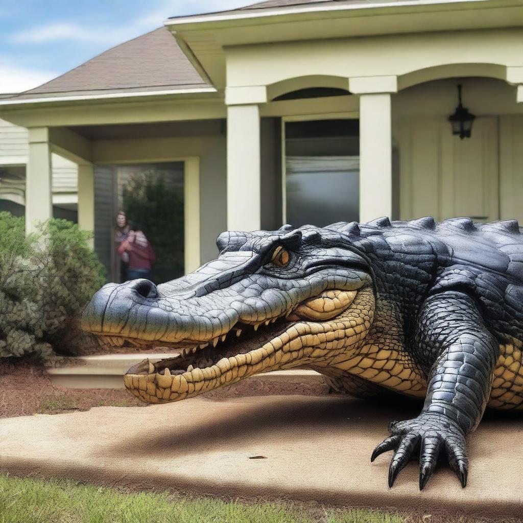 Giant Alligator Neighbors