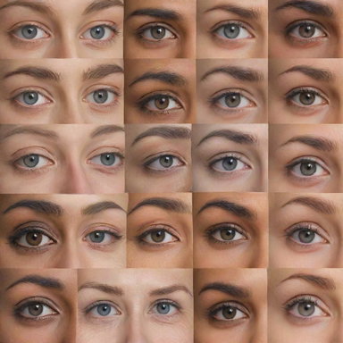 Emotional and Diverse Human Eye Collage | Idyllic Ideas