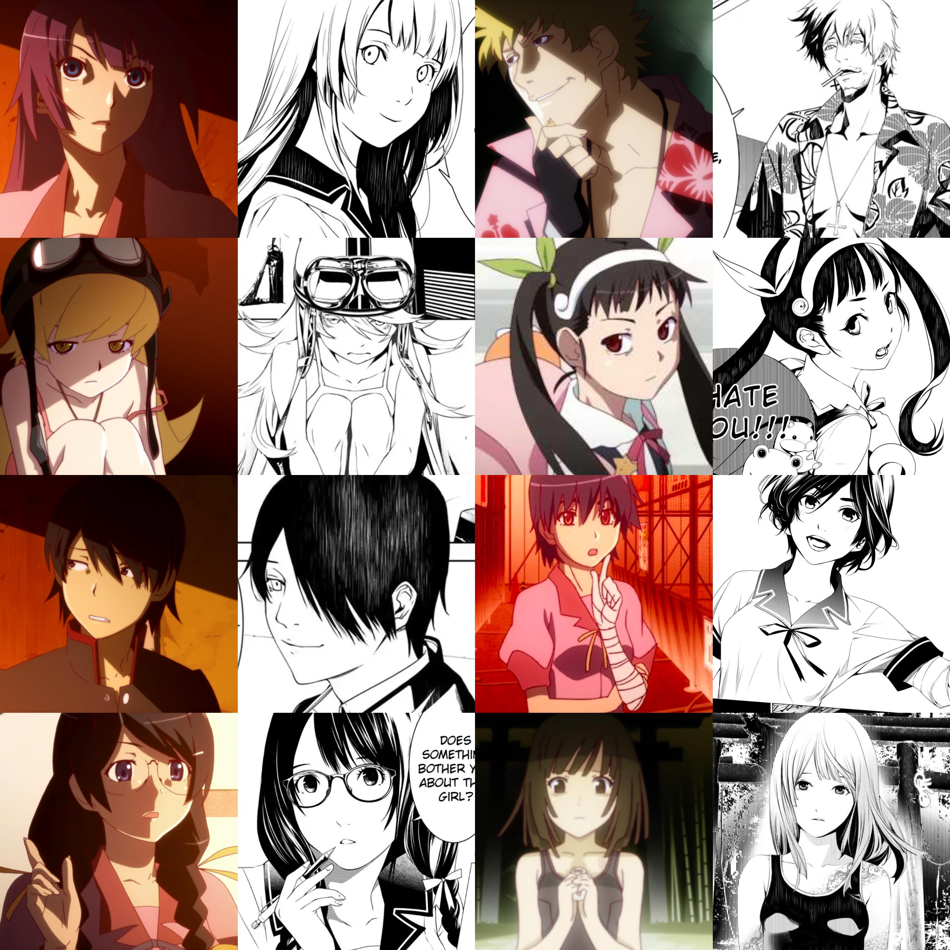 Which Bakemonogatari Character Are You?