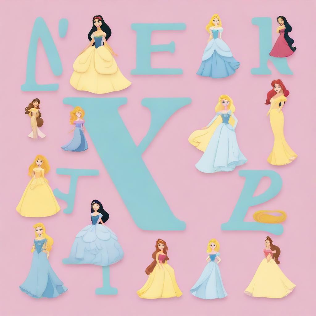 Royal Alphabet: A Magical Twist of Disney Princesses and Letters