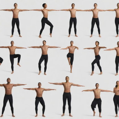 Diverse Human Poses: Atlas Pose Reference Collection