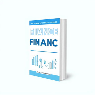 Modern Finance Book Cover Design with Sleek Typography and Professional ...