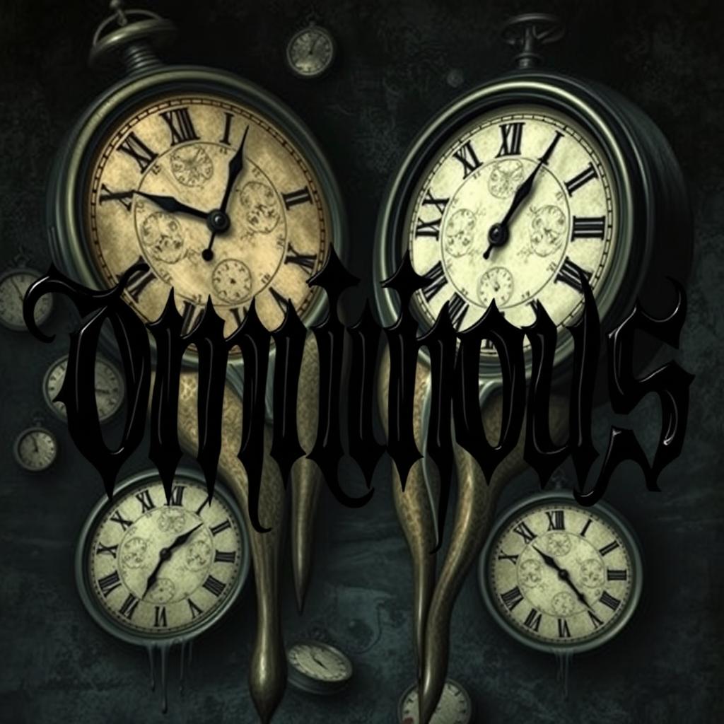 Time is Ticking: Ominous Calligraphy