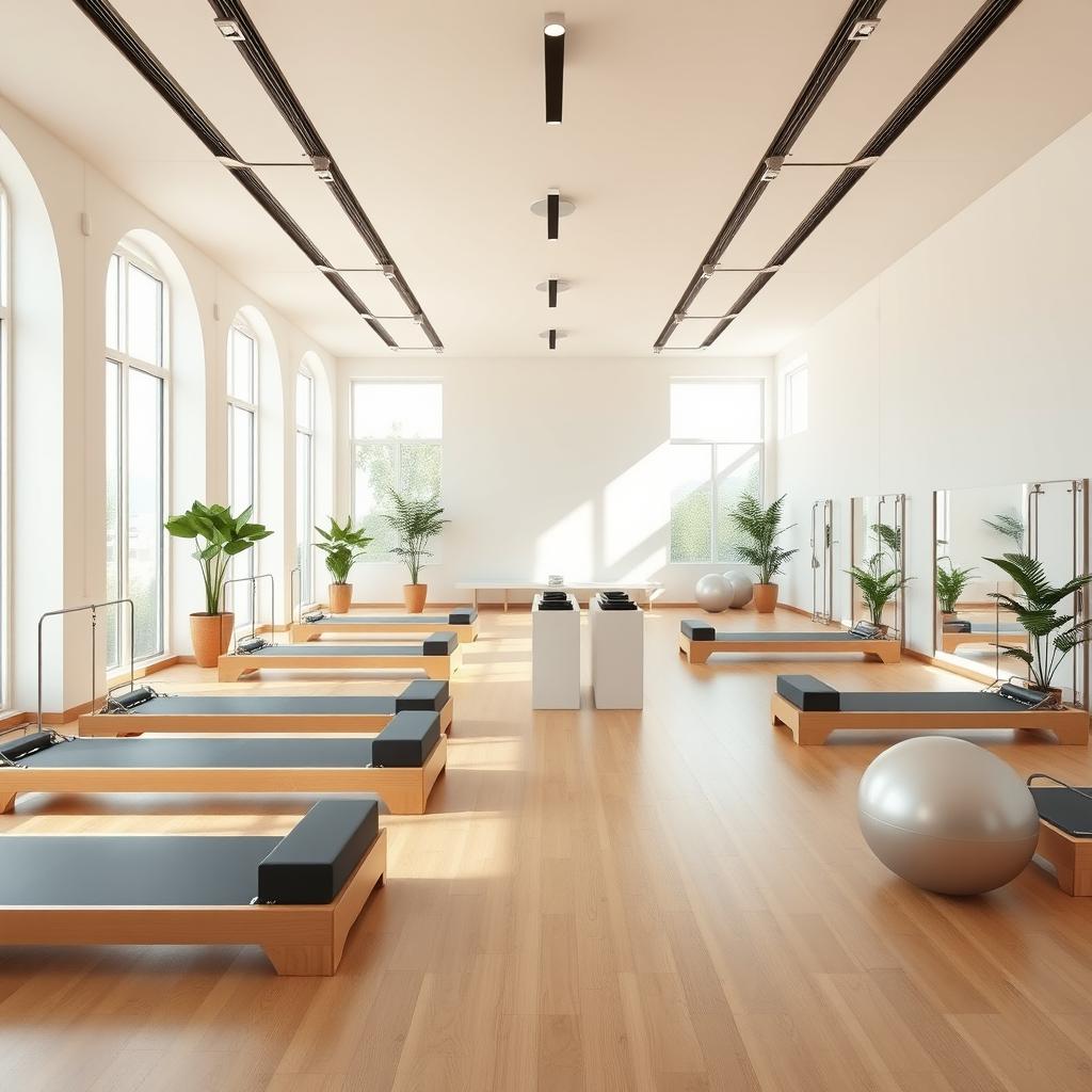 Serenity in Motion: Modern Pilates Studio Design