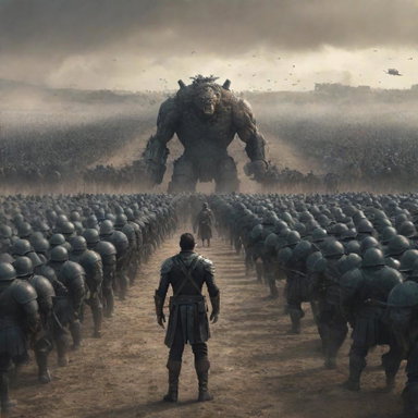 The Courageous Stand: One Man Against an Army