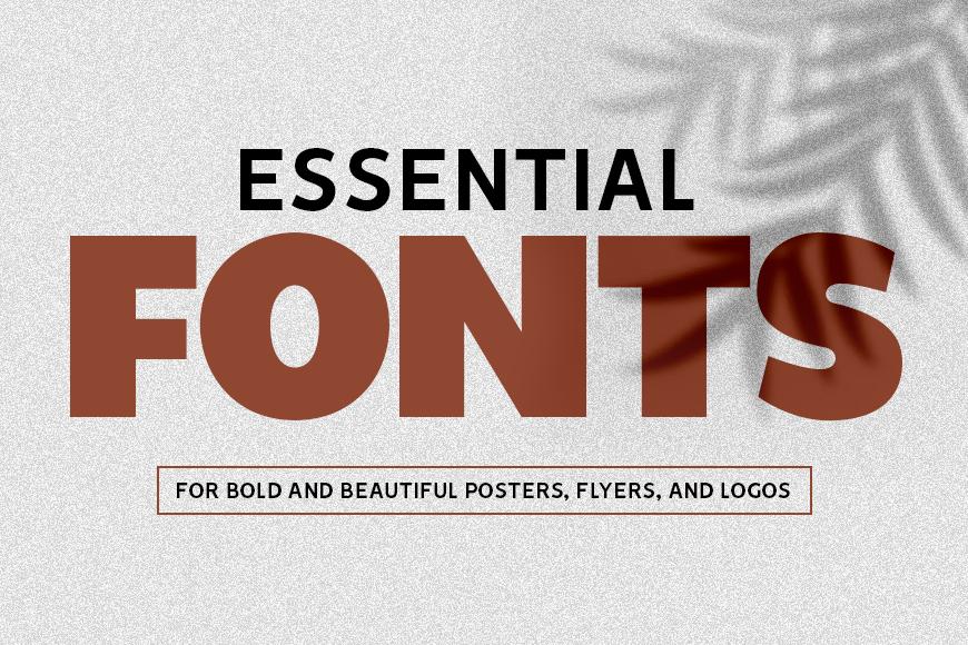 Find Your Perfect Font for Stunning Posters, Flyers, and Logos!