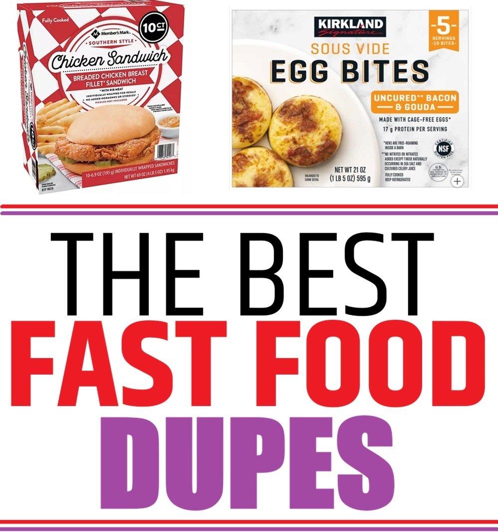 Find Your Perfect Fast Food Dupe!