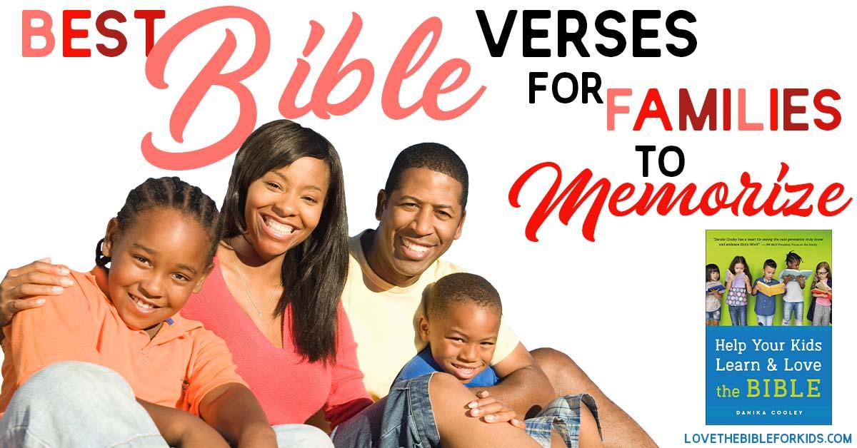 What Bible Verses Should Your Family Memorize Together?