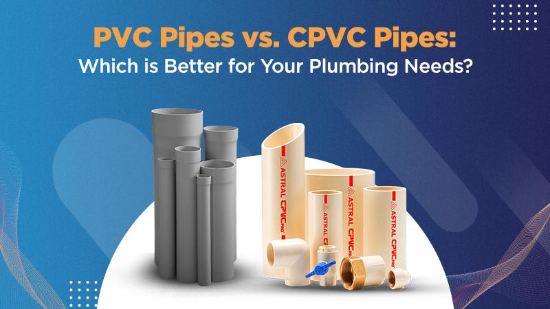 PVC vs. CPVC: Find Your Ideal Plumbing Solution!