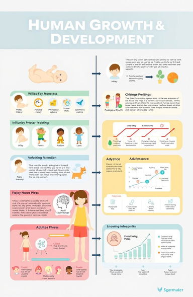 Stages Of Human Growth For Kids