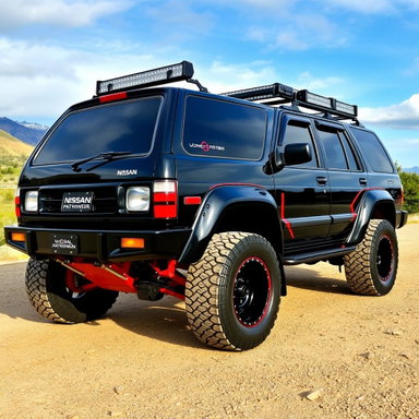 1995 Nissan Pathfinder Red Used 1995 Nissan Pathfinder For Sale In New