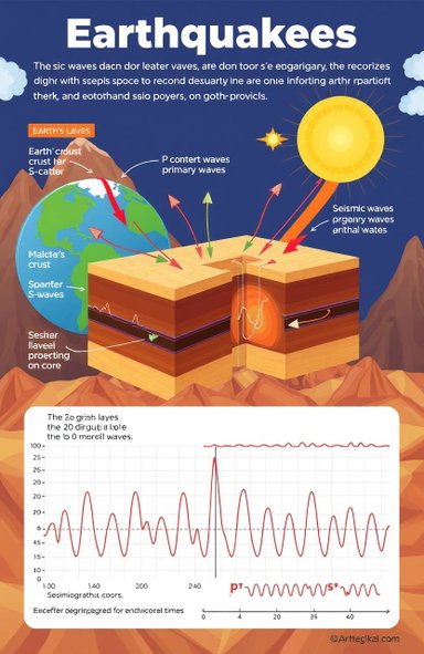 Understanding Earthquakes: A Visual Guide to Seismic Waves and Earth's ...