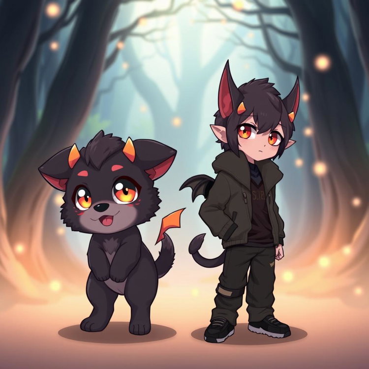 Anime Demonenwolf