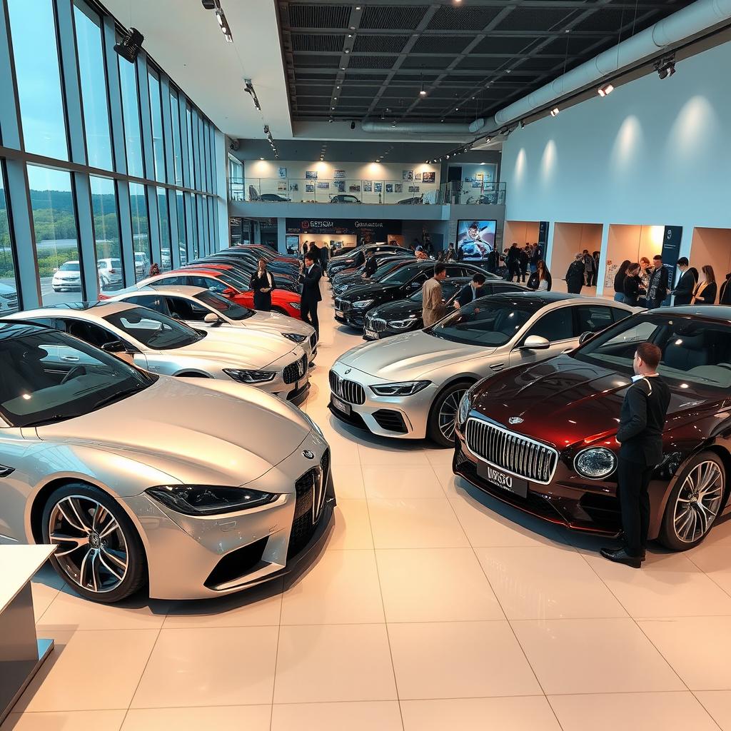 Discover Luxury: Modern Car Showroom Experience