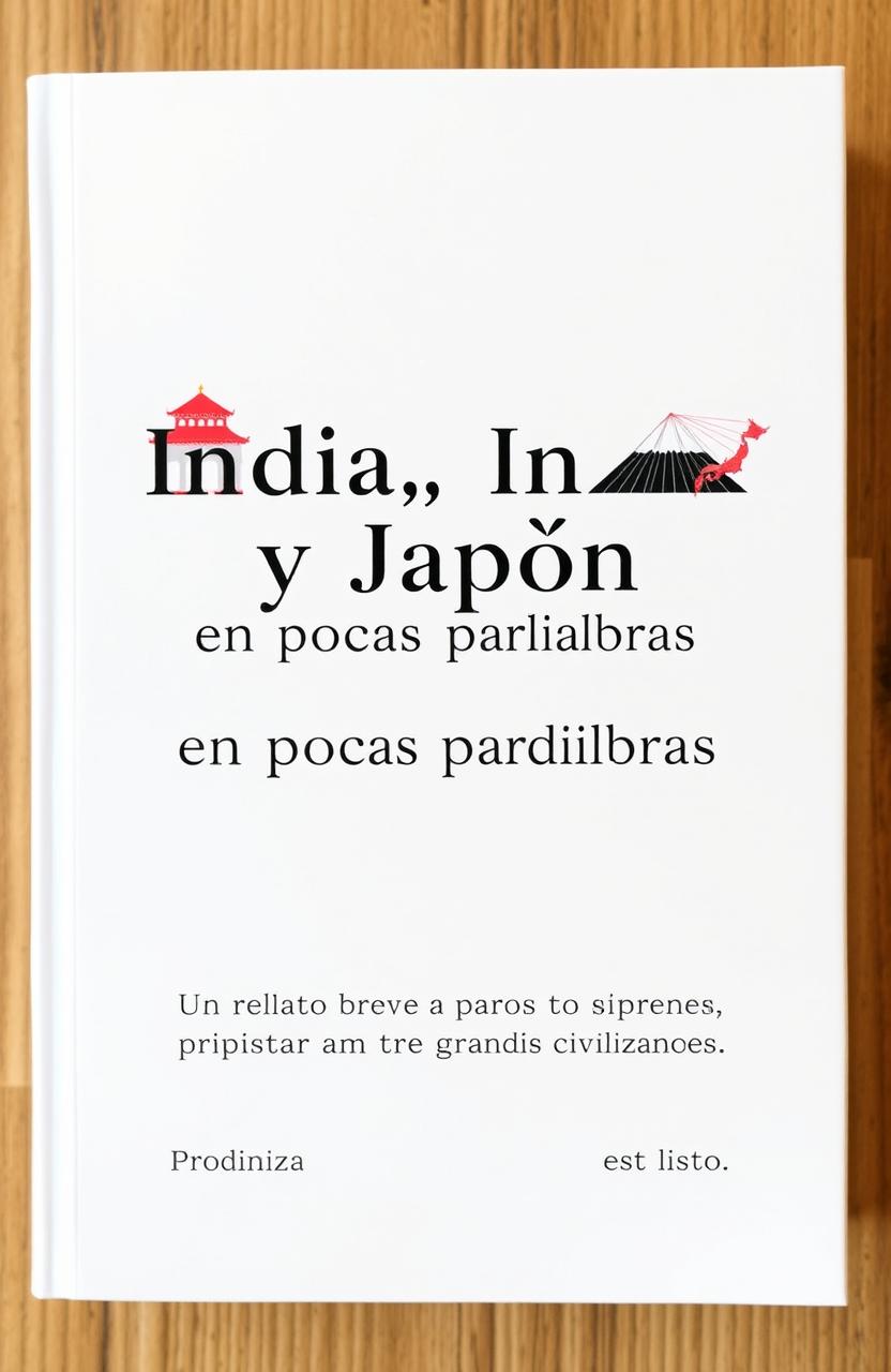 Embrace the Essence of Asia: A Minimalist Book Cover