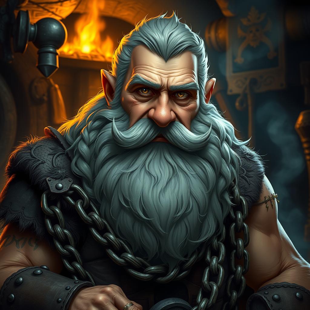 Crafting Legends: The Dwarven Blacksmith