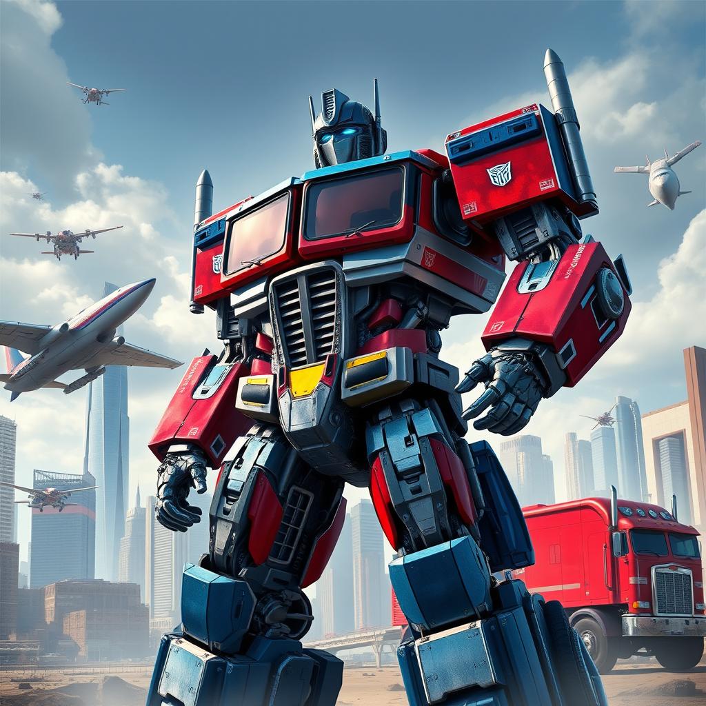 Unleash the Power of Optimus Prime!