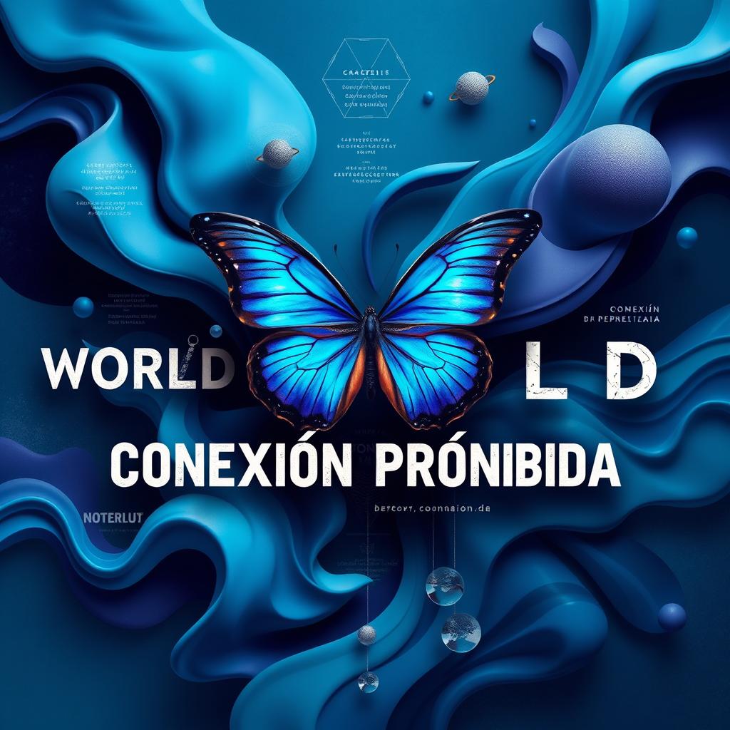 Embrace Movement: Blue Butterfly Art