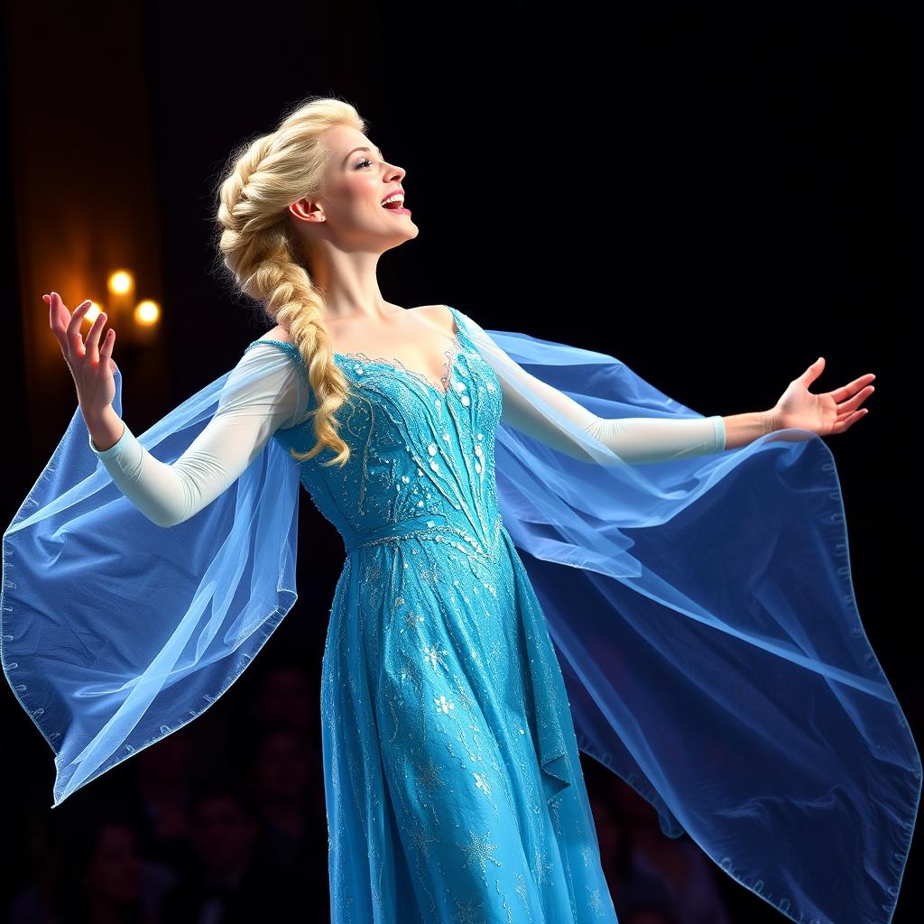 Broadway's Elsa: A Captivating Performance