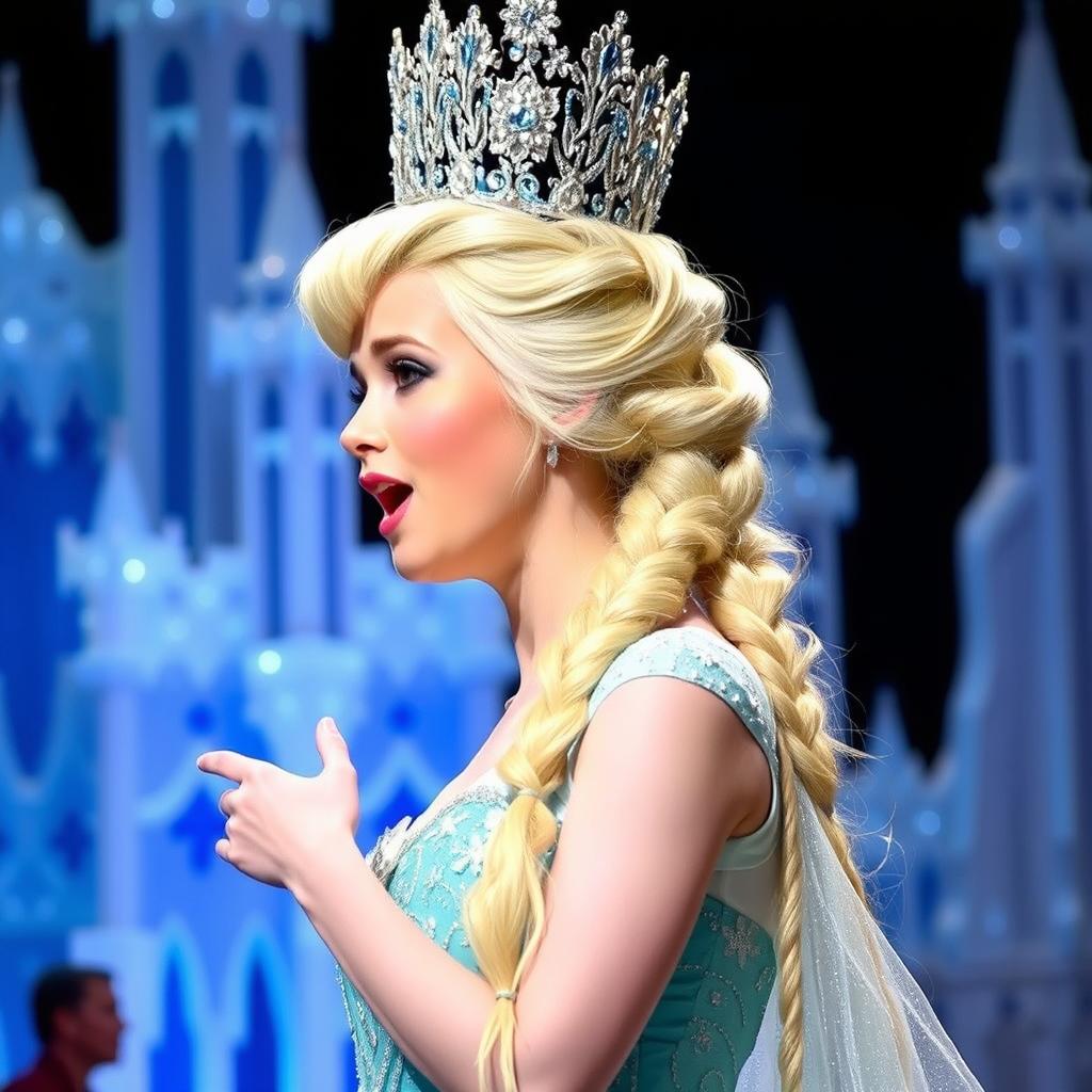 Experience Elsa: Broadway's Magical Frozen Performance