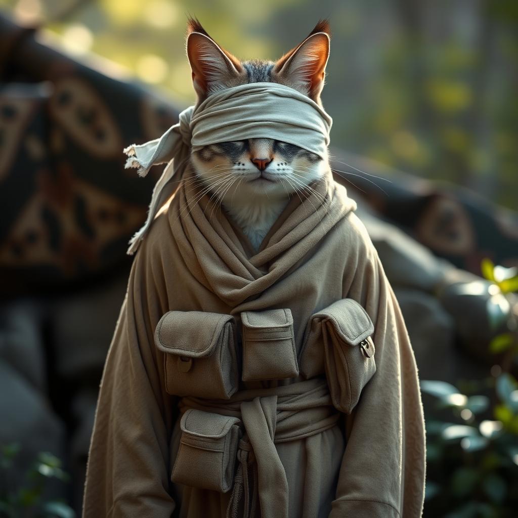 Discover the Enigmatic Grey and White Tabaxi