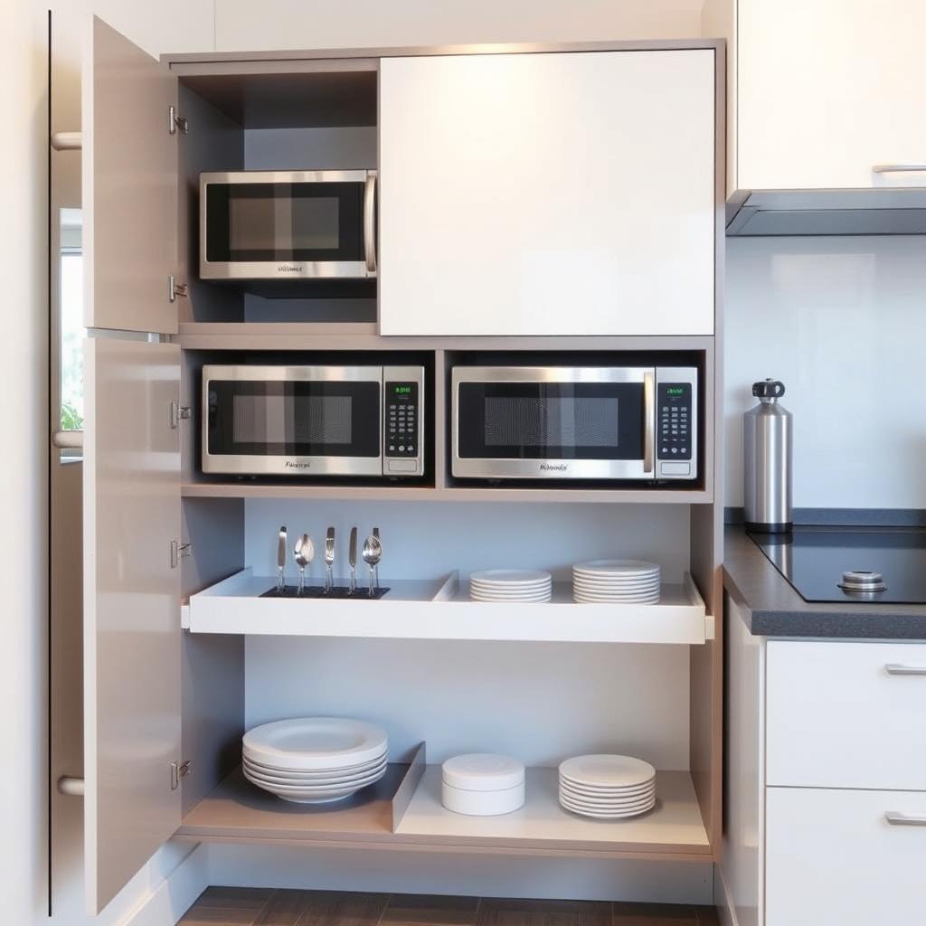 Elevate Your Space: Functional Kitchen Cabinet