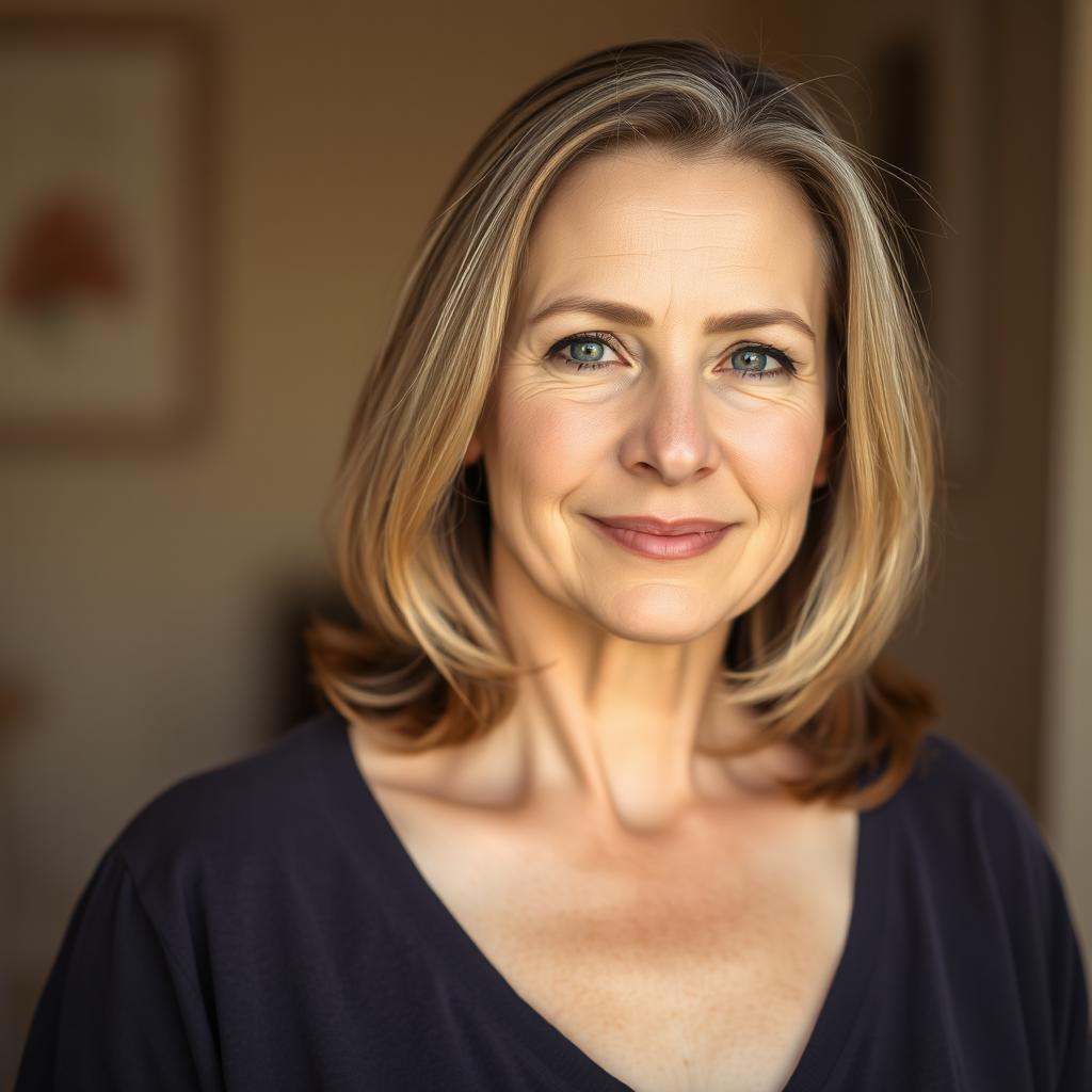 Embrace Your Natural Beauty: 38-Year-Old Woman