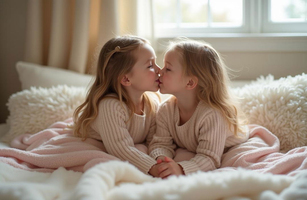 Sweet Moments: Tween Girls' Friendship