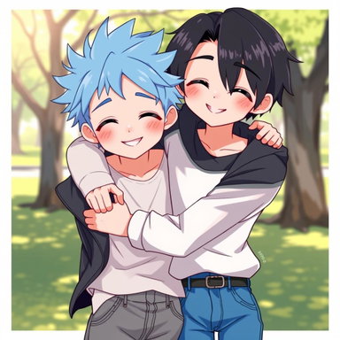 2 Anime Friends