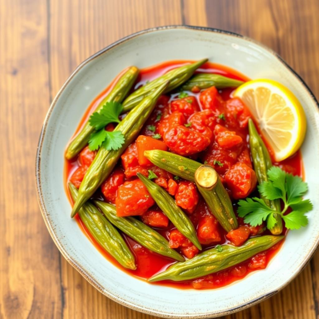 Savory Okra Delight: Cooked to Perfection