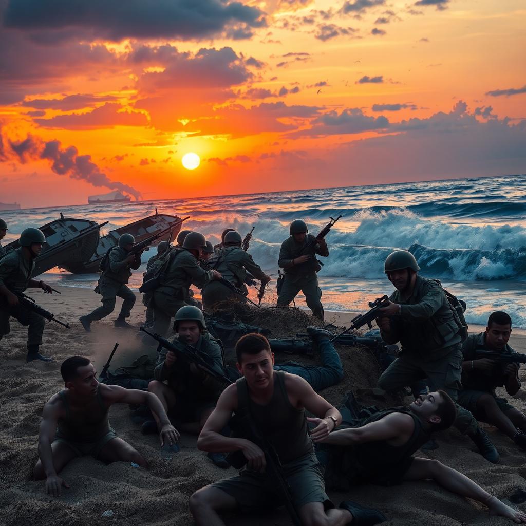 Cuban Soldiers Dominating the Battlefield