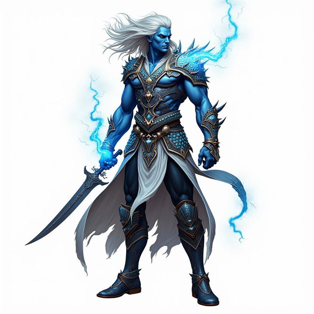 Elemental Power: Air Genasi Warrior