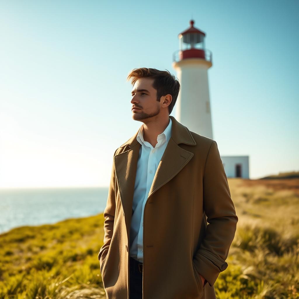 Serene Lighthouse Aesthetic