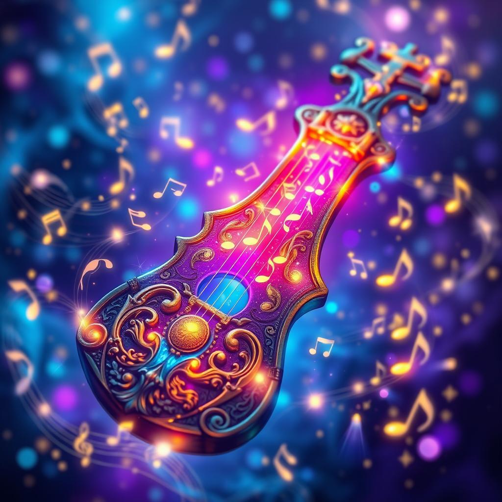 Enchanting 4K Music Maker Background