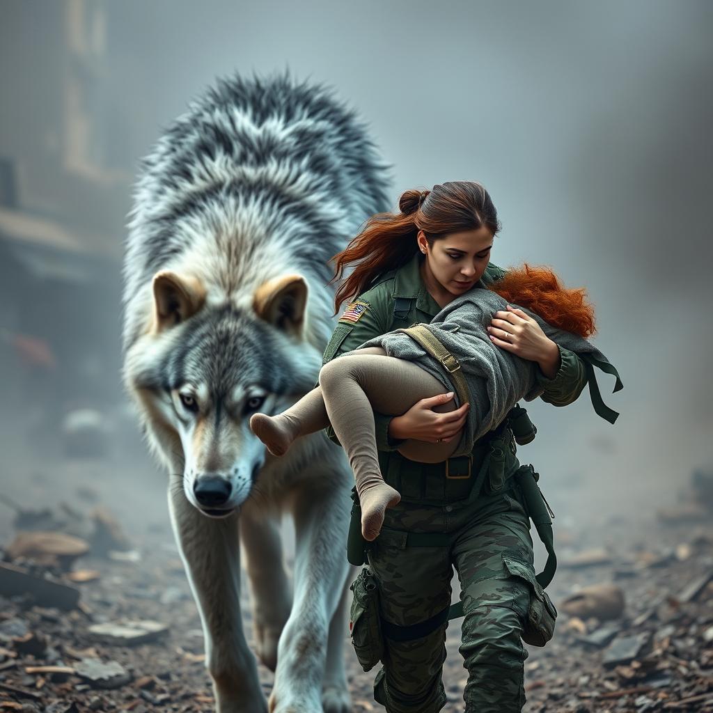 Strength in Unity: Wolf and Army Medic