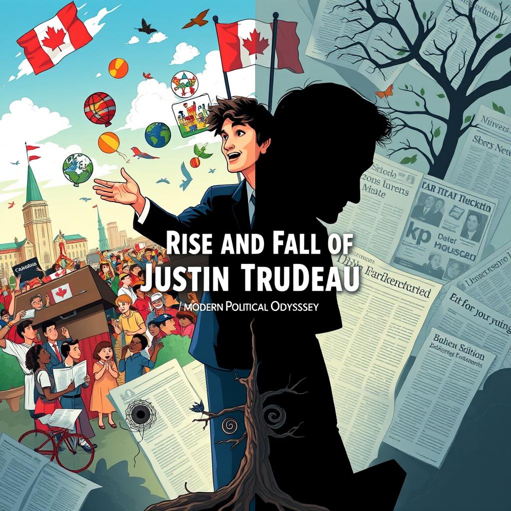 The Rise and Fall of Justin Trudeau: A Political Illustration