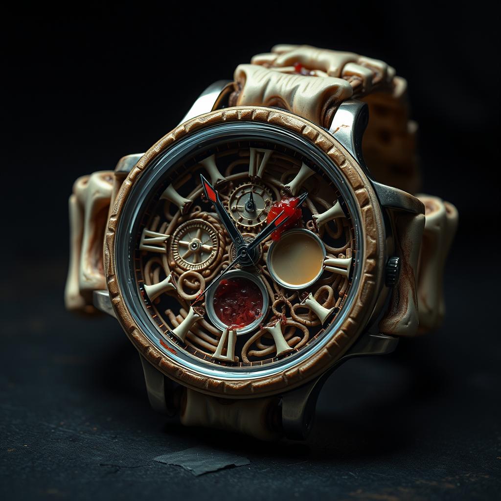 Intriguing Organic Watch: A Blend of Art and Nature