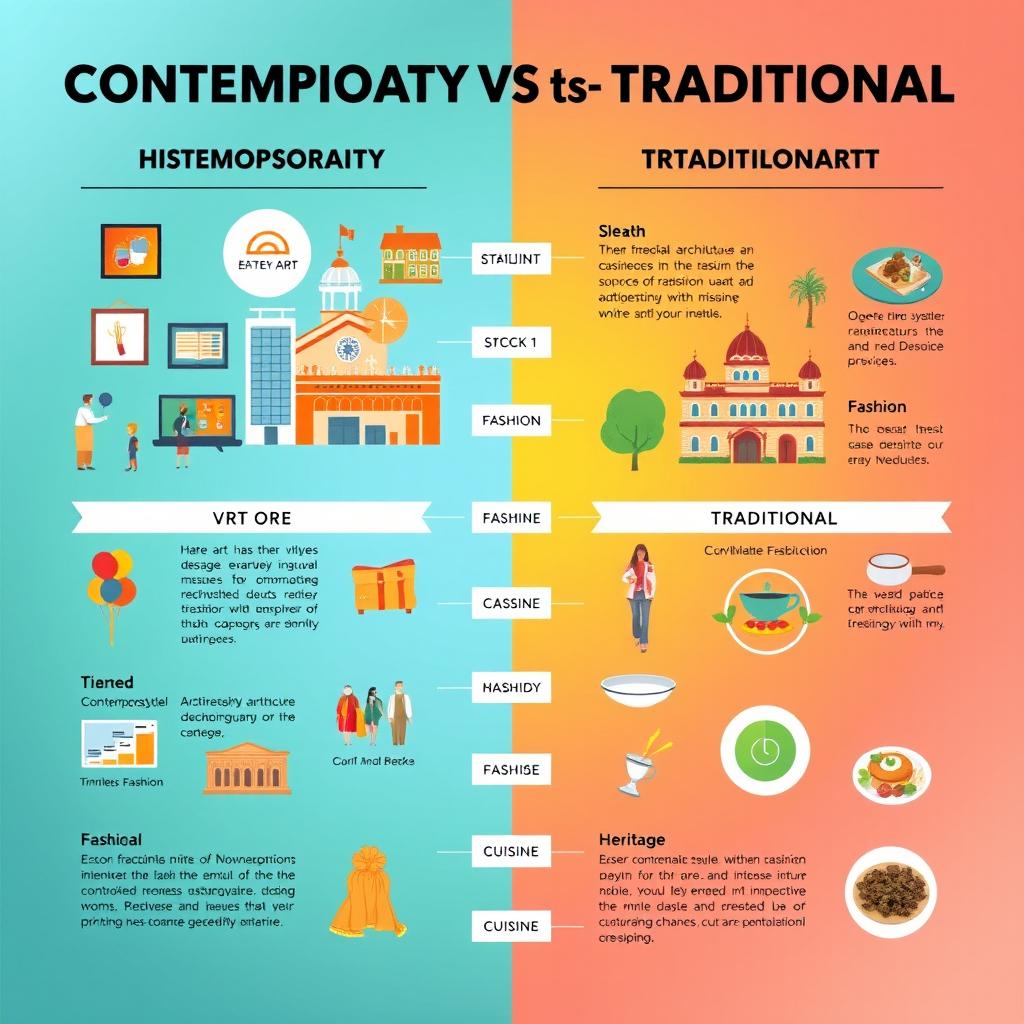 Contemporary vs Traditional Styles: A Visual Journey