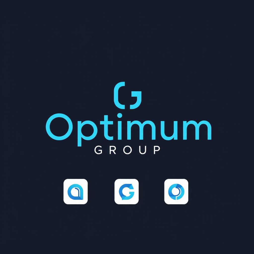 Optimum Group Logo Design - Minimalist & Unique