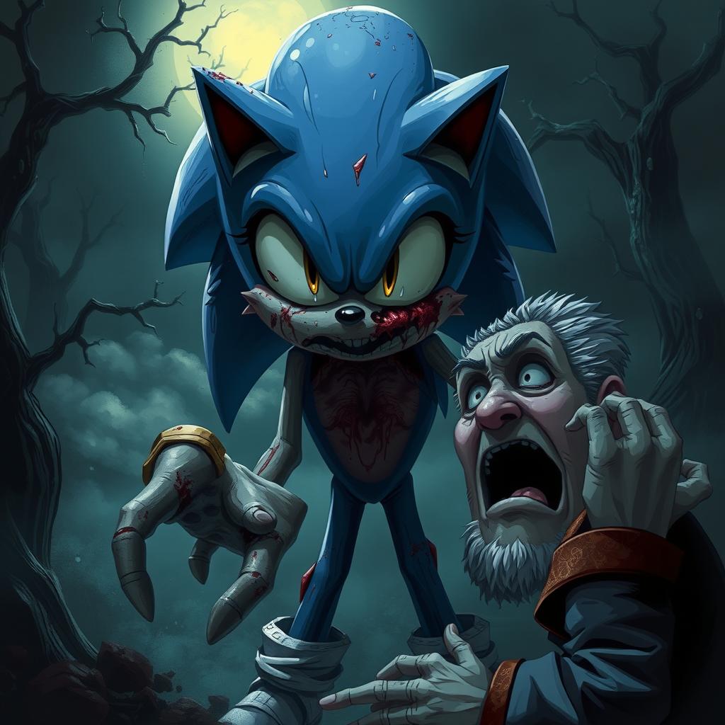 Sonic the Zombie: A Dark Twist on a Classic Hero