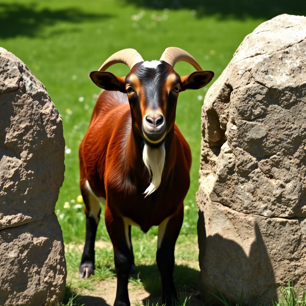 The Bold Goat | Nature's Confident Explorer