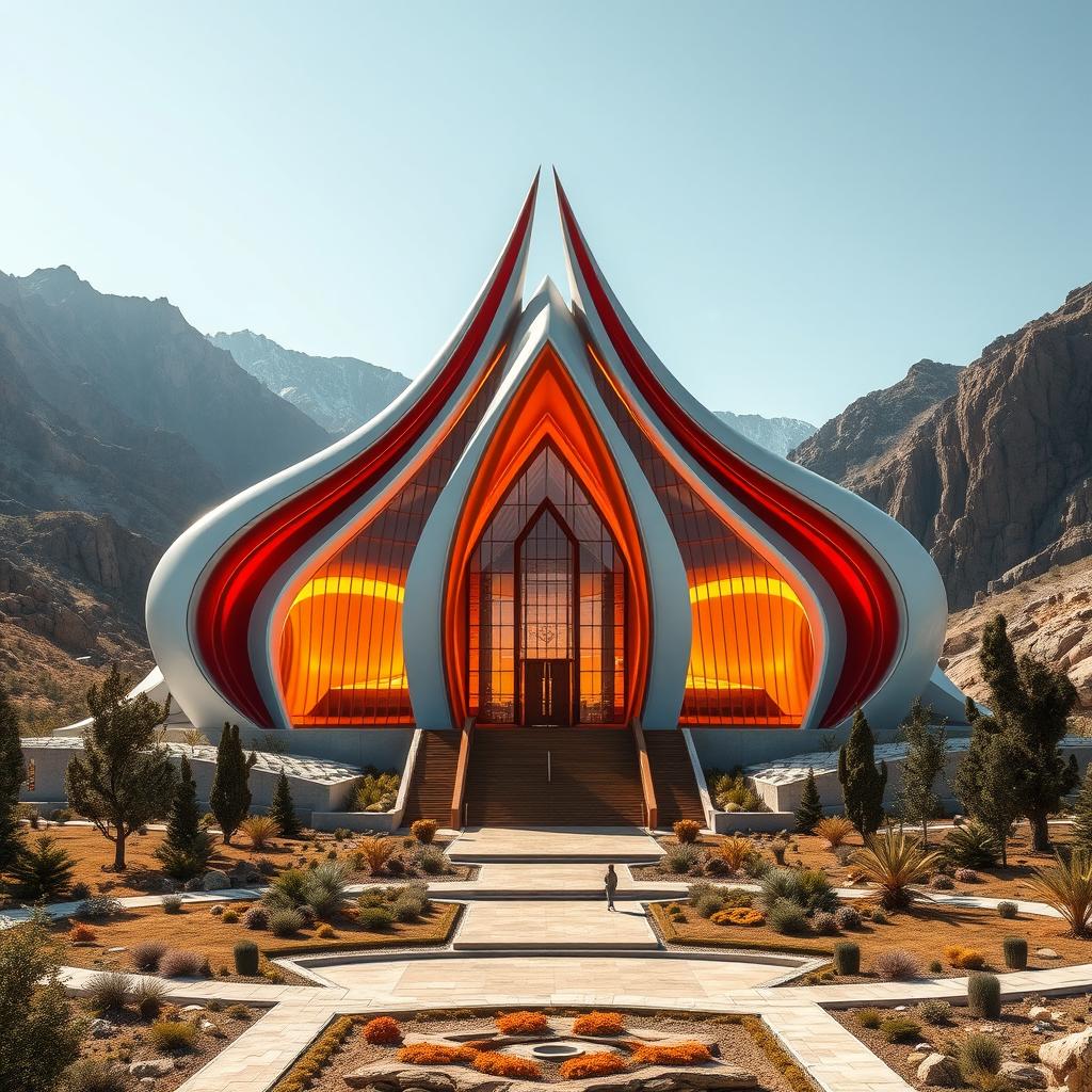 Mausoleum of an Iranian Hero: A Neo-Futuristic Phoenix