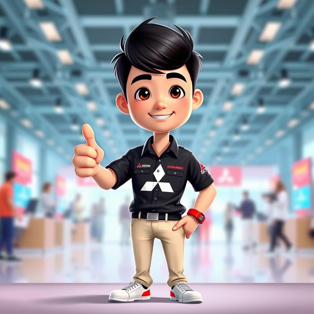 Meet Your Mitsubishi Sales Rep: A 3D Cartoon Adventure