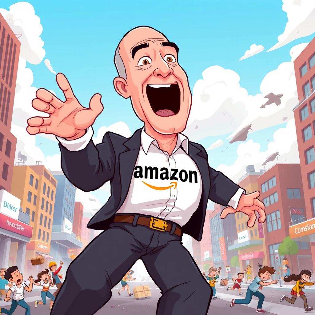 Jeff Bezos: The City Rampager!