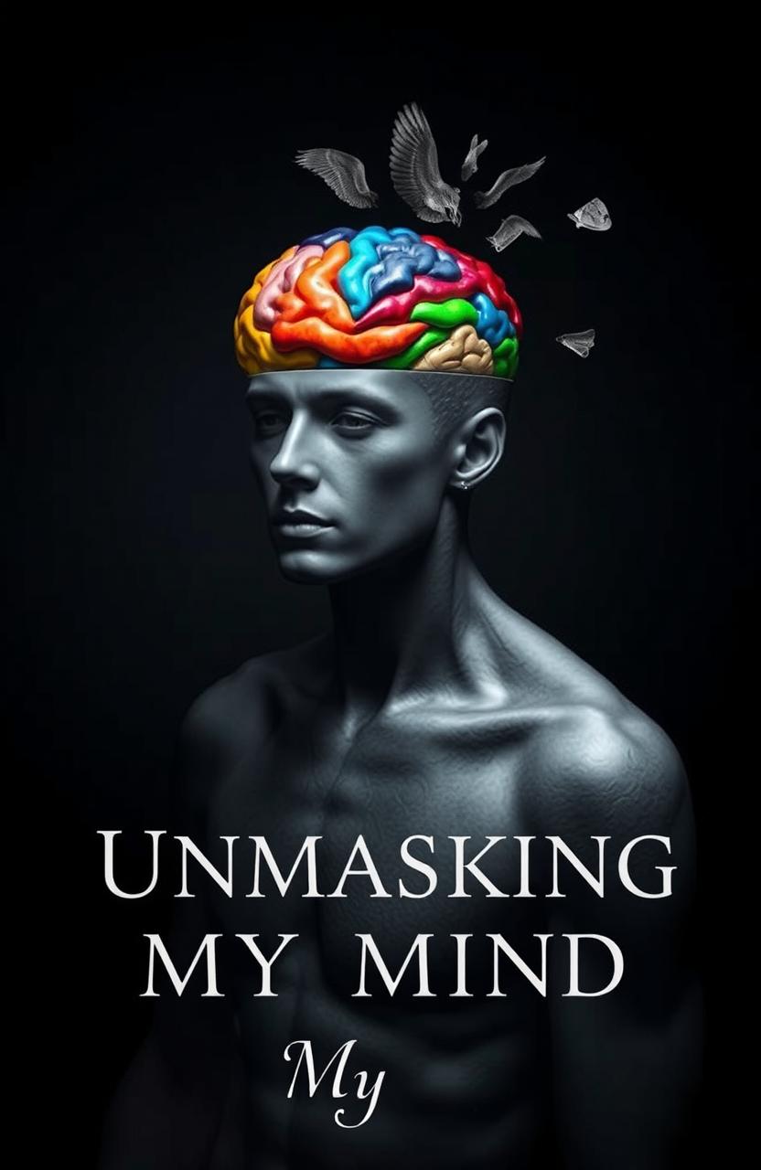 Unlocking the Mind: A Surreal Grey Man