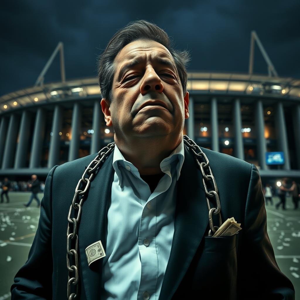 Florentino Pérez's Emotional Moment Outside Santiago Bernabéu