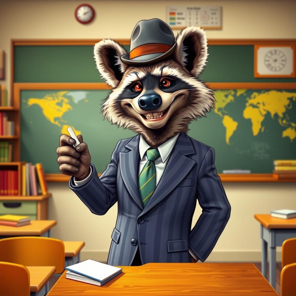 Meet the Gangster Teacher Hyena!