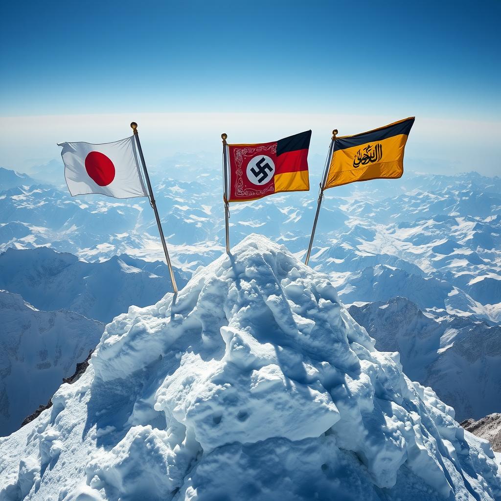 Conquer the Summit: A Snow-Covered Mount Everest