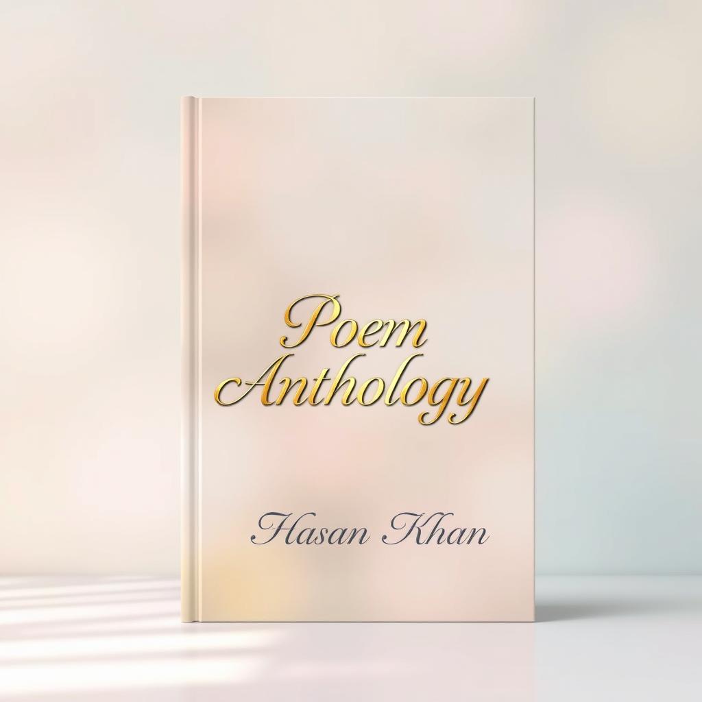 Aesthetic A4 Poetry Anthology Cover