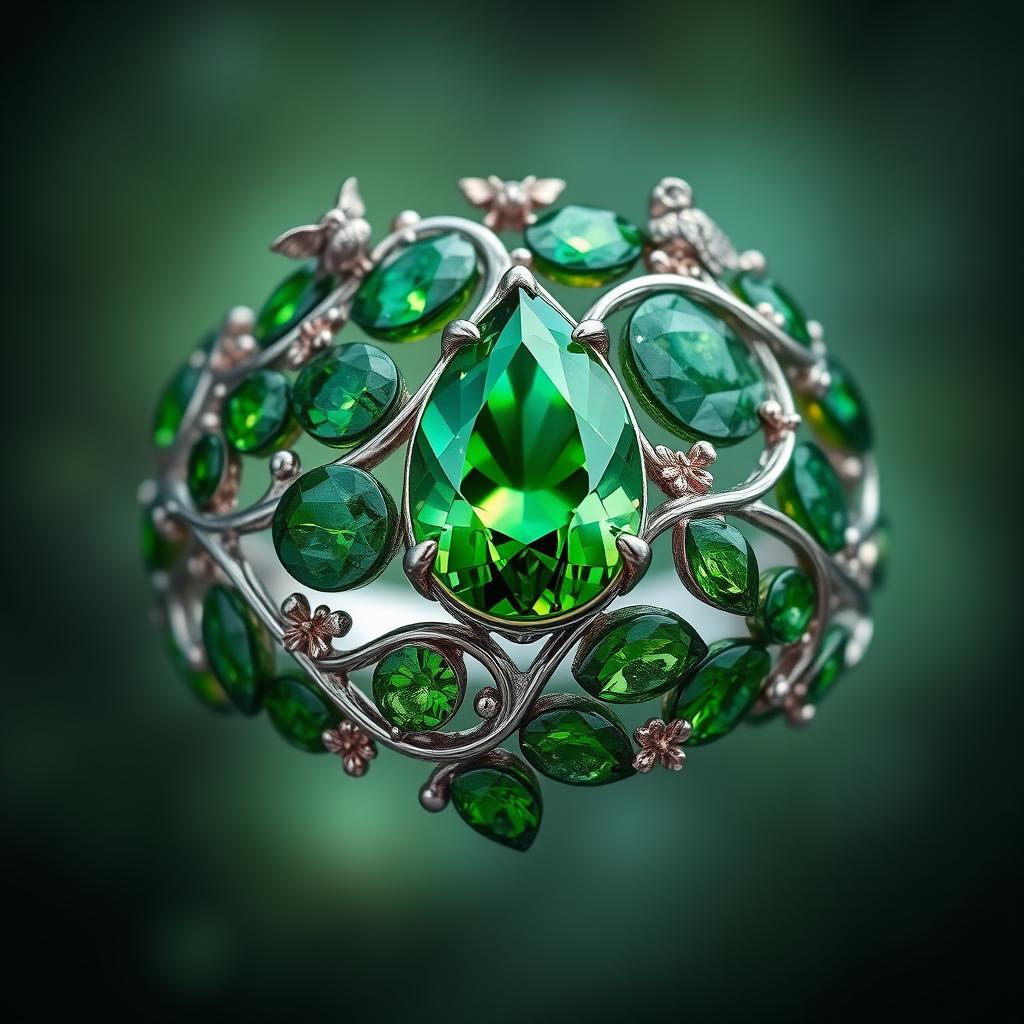 Enchanting Mystical Forest Ring Design